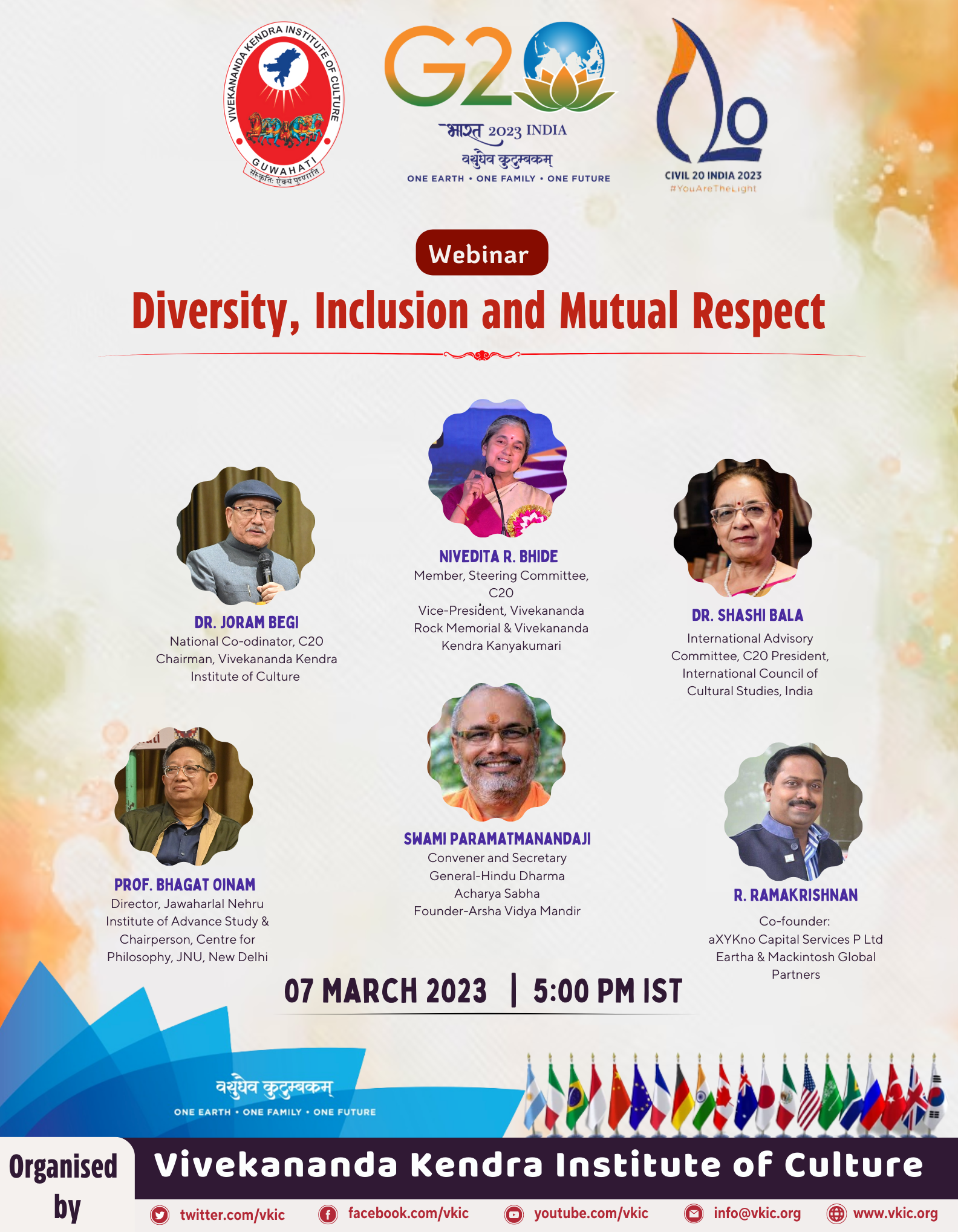 Webinar On Diversity Inclusion And Mutual Respect Vivekananda Kendra